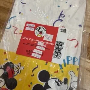 Disney | Party Supplies | Set Of 3 Vintage Disney Mickey Mouse Minnie ...